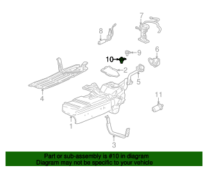 1995-2003 Ford Fuel Tank Vent Valve F67Z-9B593-CA | TascaParts.com