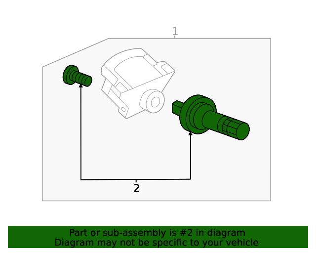 42753-T3R-A11 - Tire Pressure Monitoring System (TPMS) Sensor Valve ...