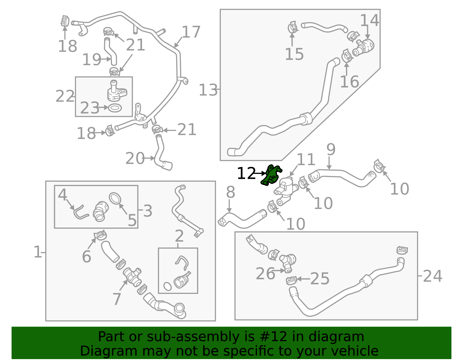 2018-2022 Volkswagen Control Valve Bracket 5C0-121-093-AA | OEM VW ...