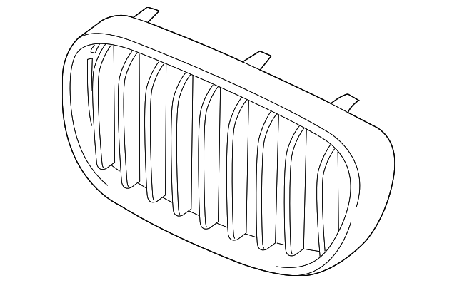 51138063173 - 2018-2020 BMW M5 Upper Grille (51-13-8-063-173) | BMW of ...
