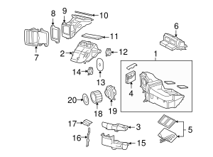 2004-2019 Ford Adjust Motor AA5Z-19E616-A | OEM Parts Online