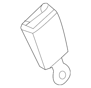 447-860-28-69-9051 - Outer Buckle 2016-2023 Mercedes-Benz Metris ...