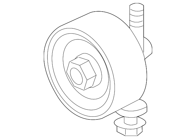 2013-2015 Chevrolet Spark Water Pump and Alternator Belt Tensioner ...