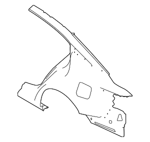 2019-2021 Nissan Altima Quarter Panel G8112-6CAMA | Nissan Parts Plus