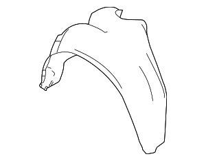 2019-2021 Nissan Altima Wheelhouse Liner - Passenger Side (RH) 76748 ...