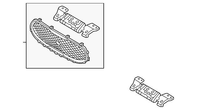 86350-3T400 - Grille Assembly 2015 Kia K900 | Kia.Parts Store