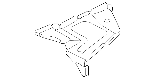 2005-2011 Audi Floor Extension 4F0-802-090-A | Audi USA Parts