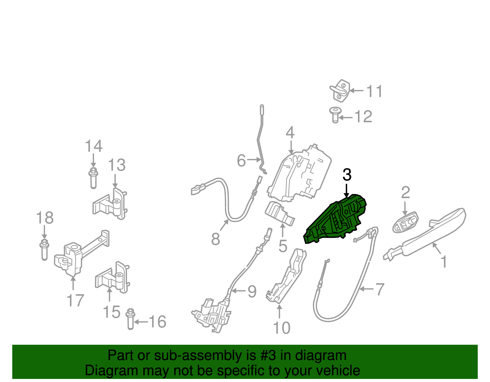 2017-2025 BMW Handle Base 51-21-9-881-773 | BMW Parts Online Hub