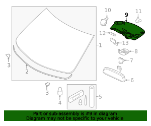 2019-2020 Volvo Upper Cover 32244577 | TascaParts.com