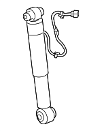 48530-34053 - Shock Absorber (Left, Right, Rear) 2008-2022 Toyota ...