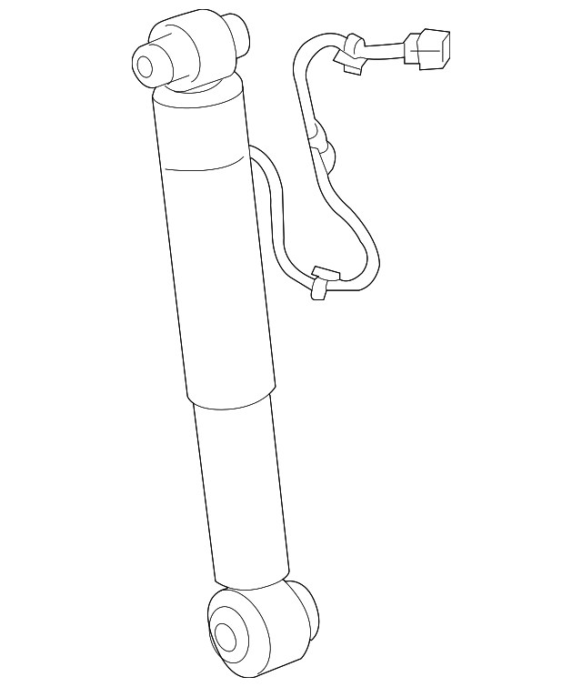 48530-34053 - Shock Absorber (Left, Right, Rear) 2008-2022 Toyota ...