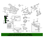 48530-34053 - Shock Absorber (Left, Right, Rear) - 2008-2022 Toyota ...