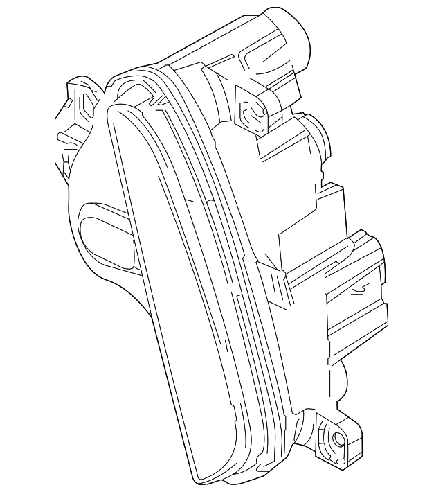 2021-2024 Toyota Fog Lamp Assembly 81440-42020 | Toyota Parts Delivered