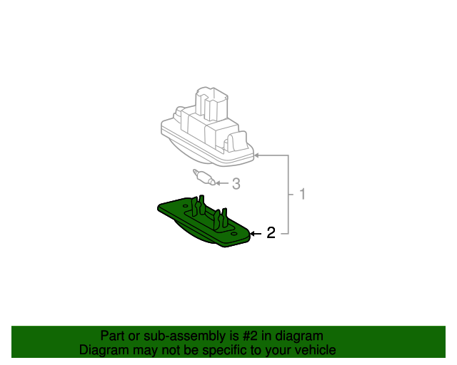203-820-00-66-64 - Lens 2001-2007 Mercedes-Benz | Mercedes-Benz USA Parts