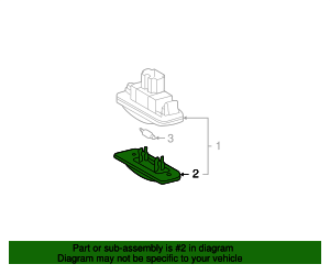 203-820-00-66-64 - Lens 2001-2007 Mercedes-Benz | Mercedes-Benz USA Parts