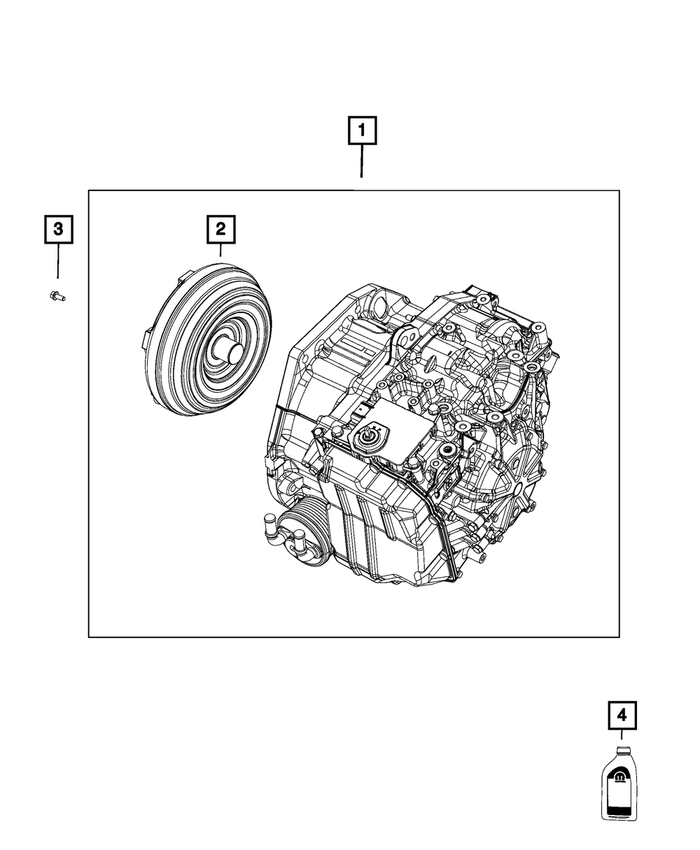 2018-2022 Jeep Compass Automatic Transmission Fluid, Export 68092912GC ...