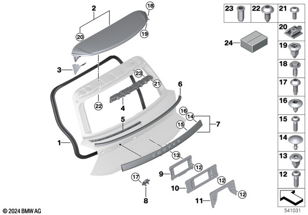 2013-2025 Mini Primed Rear Spoiler 51627375856 | Retail Performance ...