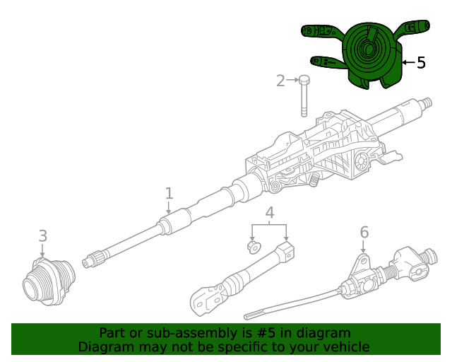 213-900-08-38-8T92 - Switch Assembly 2019-2024 Mercedes-Benz ...