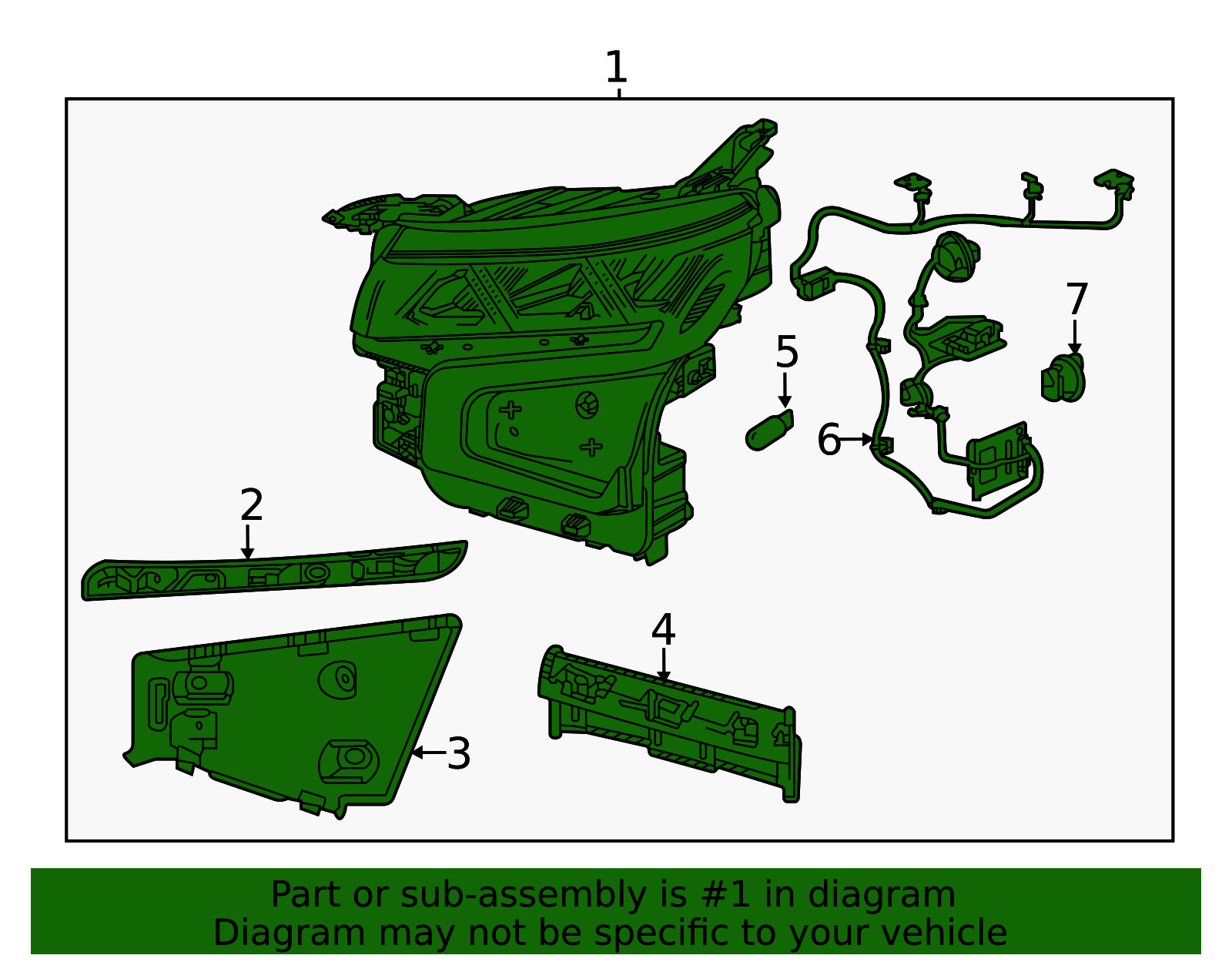 2021-2024 Chevrolet Tahoe F Headlamp 85123918 | GM Parts Center