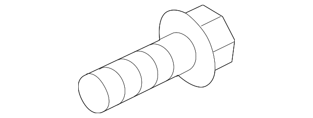 2013-2025 Mazda Under Cover Retainer Screw 9KDB-00-616 | RealMazdaParts.com