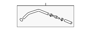 NA1J-42-51X - Pipe Assembly - 2016-2023 Mazda MX-5 Miata | MazdaSwag