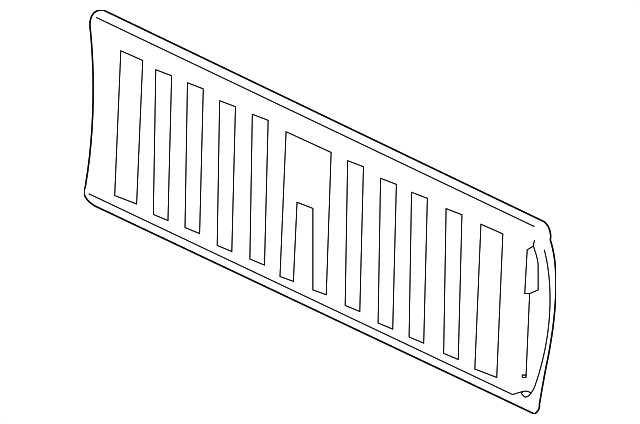 1999-2007 GM Tailgate with Reinforcement 15231877 GM | GMPartsDirect.com