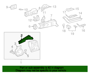 53732-52020 - Member Front Apron To - 2004-2006 Scion xB | Sparks Parts