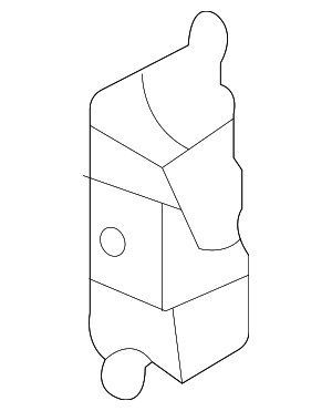 MB3Z-10884-E - Radiator Support Air Deflector Actuator 2021-2024 Ford ...