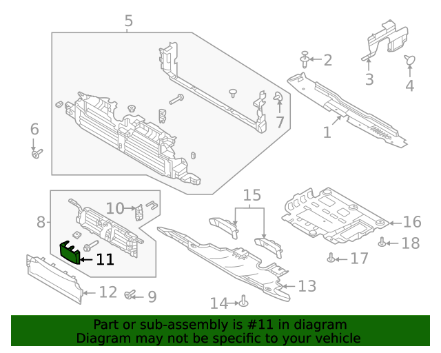 2021-2023 Ford Bronco Cover m2dz17e811ab | TascaParts.com