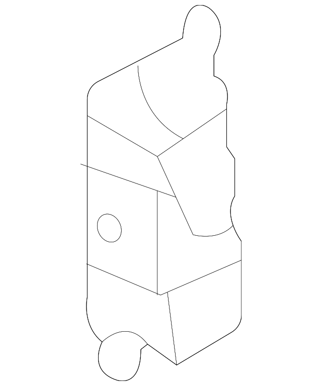 Genuine OEM Ford Part - Radiator Support Air Deflector Actuator MB3Z ...