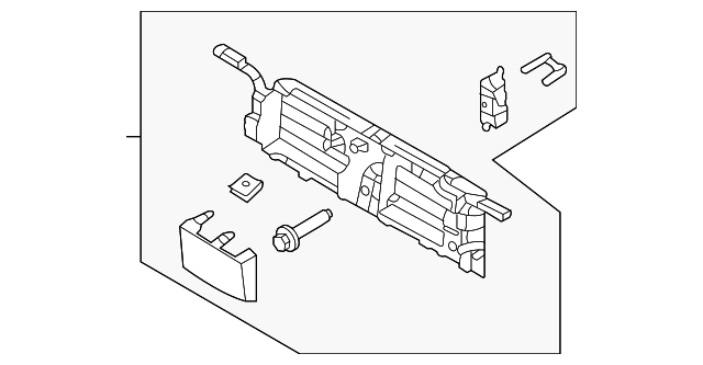 2021-2024 Ford Bronco Radiator Shutter Assembly MB3Z-8475-DC | Blue ...