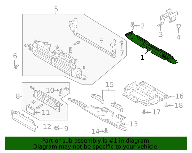 M2DZ-8C291-A - Sight Shield 2021-2024 Ford Bronco | Ford Parts Direct