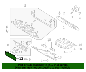 2021 Ford Bronco Front Deflector M2DZ-8327-A | TascaParts.com