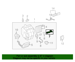 Toyota 2006-2007 Toyota Highlander A/C Pipe 88710-48190 | Toyota Parts