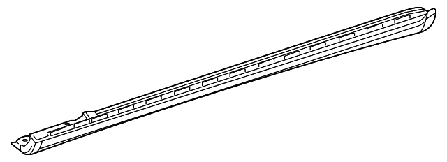 213-698-08-00-9999 - Rocker Molding 2018-2020 Mercedes-Benz | Mercedes ...