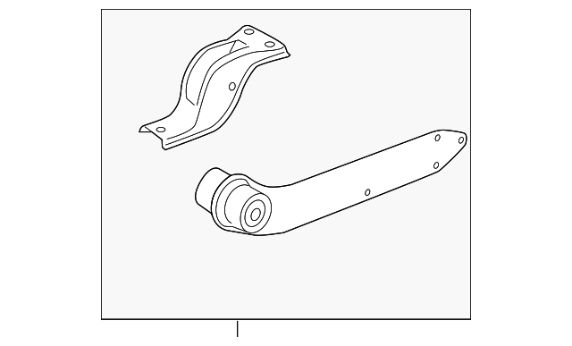 2010-2017 GM Rear Suspension Trailing Arm 23269737 GM | GMPartsDirect.com