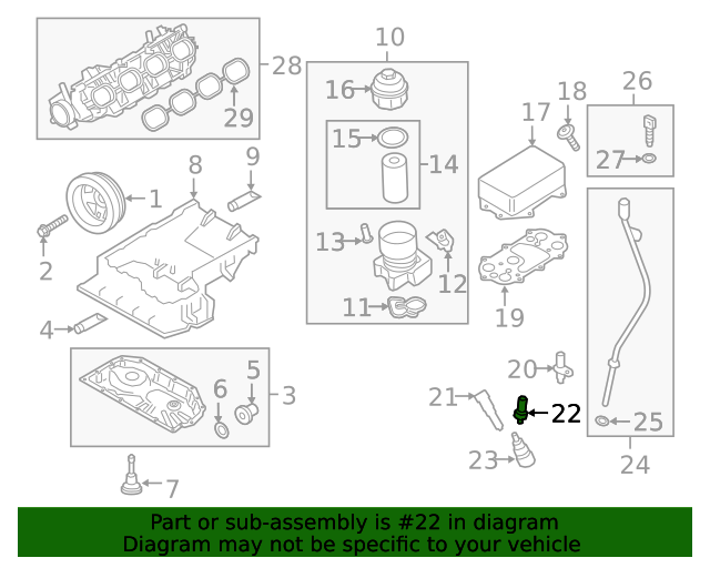 Genuine Porsche 9A7-919-081-10 |Pressure Sensor | FREE Shipping on Most ...
