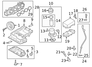 2011-2024 Porsche Oil Tube O-Ring 955-107-427-00 | OEM Parts Online