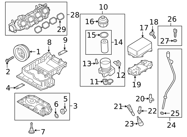 OEM Porsche Gasket (9a710316101) 2017-2022 Porsche | OEM Luxury Parts