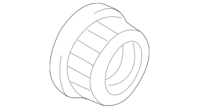 WHT-006-779 - Axle Nut 2007-2015 Audi | Audi OEM Parts