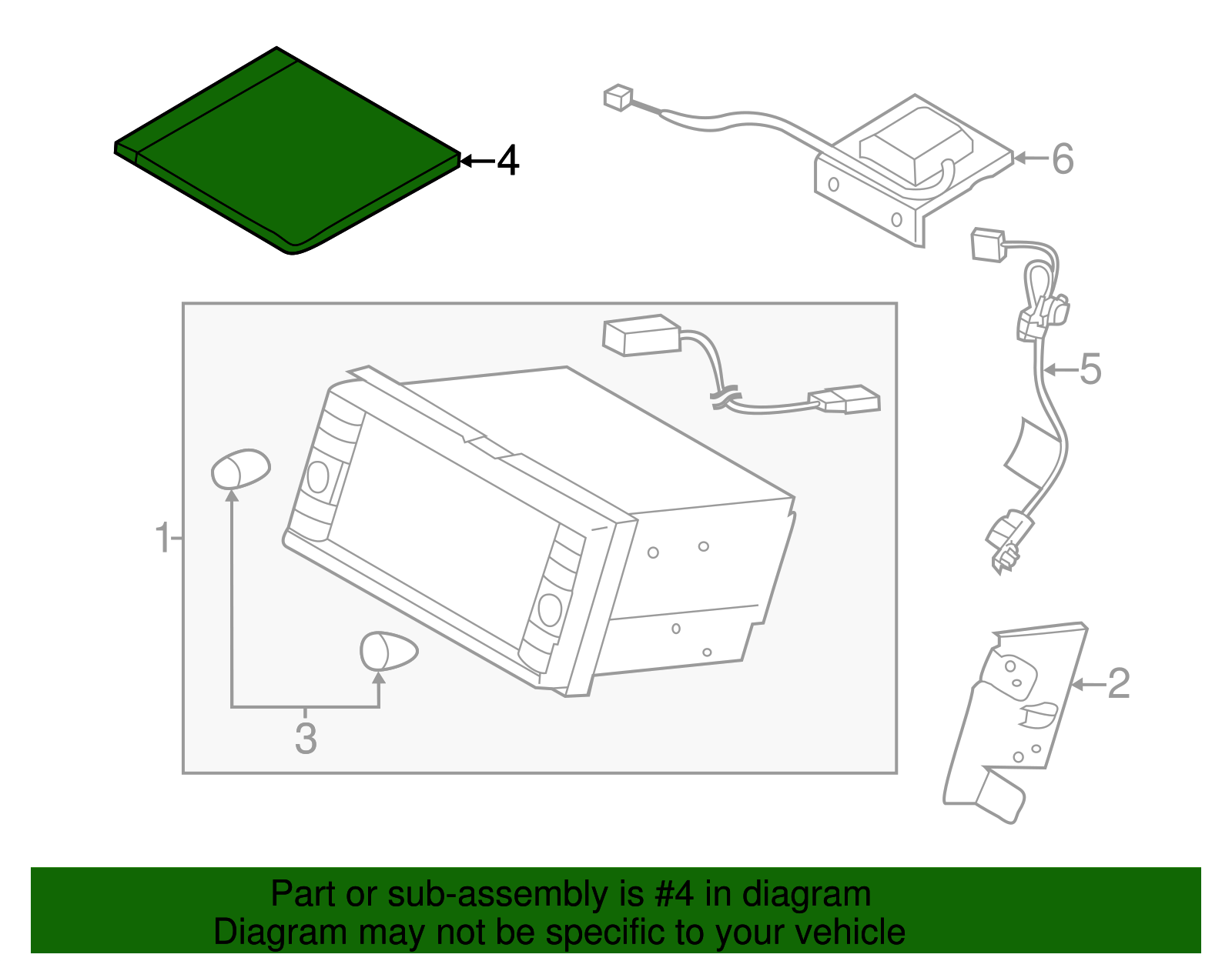 86283FG630 - High-Quality Memory Card for 2014 Subaru Impreza ...