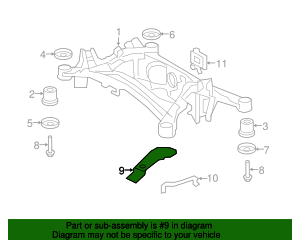 2013-2017 Lexus Lower Extension 52203-50010 | OEM Parts Online