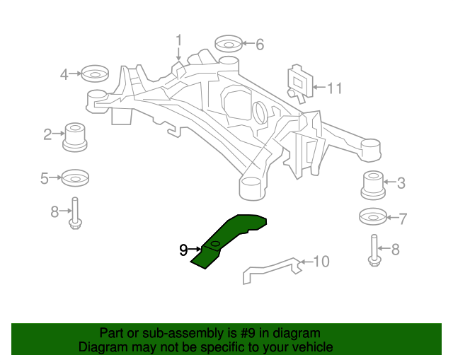 2013-2017 Lexus Lower Extension 52203-50010 | OEM Parts Online