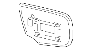 2006-2008 Subaru Forester Glass, for Mirror Drivers Side FORESTER XS ...