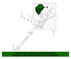 Hyundai - 56370-S2AA0 - Power Steering Assist Motor - 2021-2023 Hyundai ...