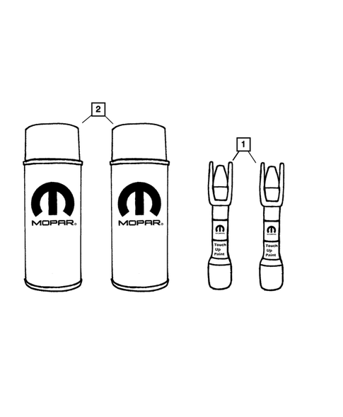 Touch Up Paint for 2023 Dodge Hornet | Mopar eStore