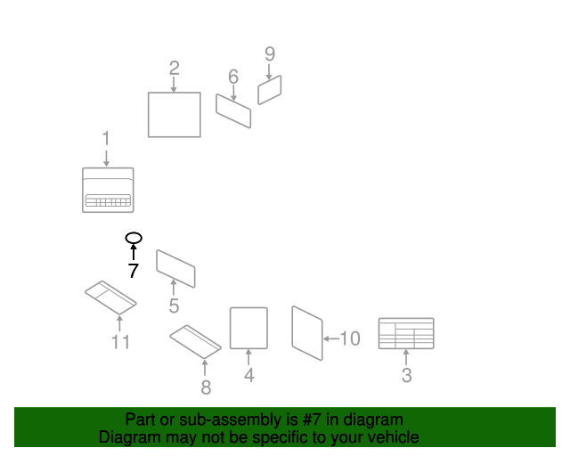 2012-2016 Hyundai Caution Label 25328-1P000 | OEM Parts Online