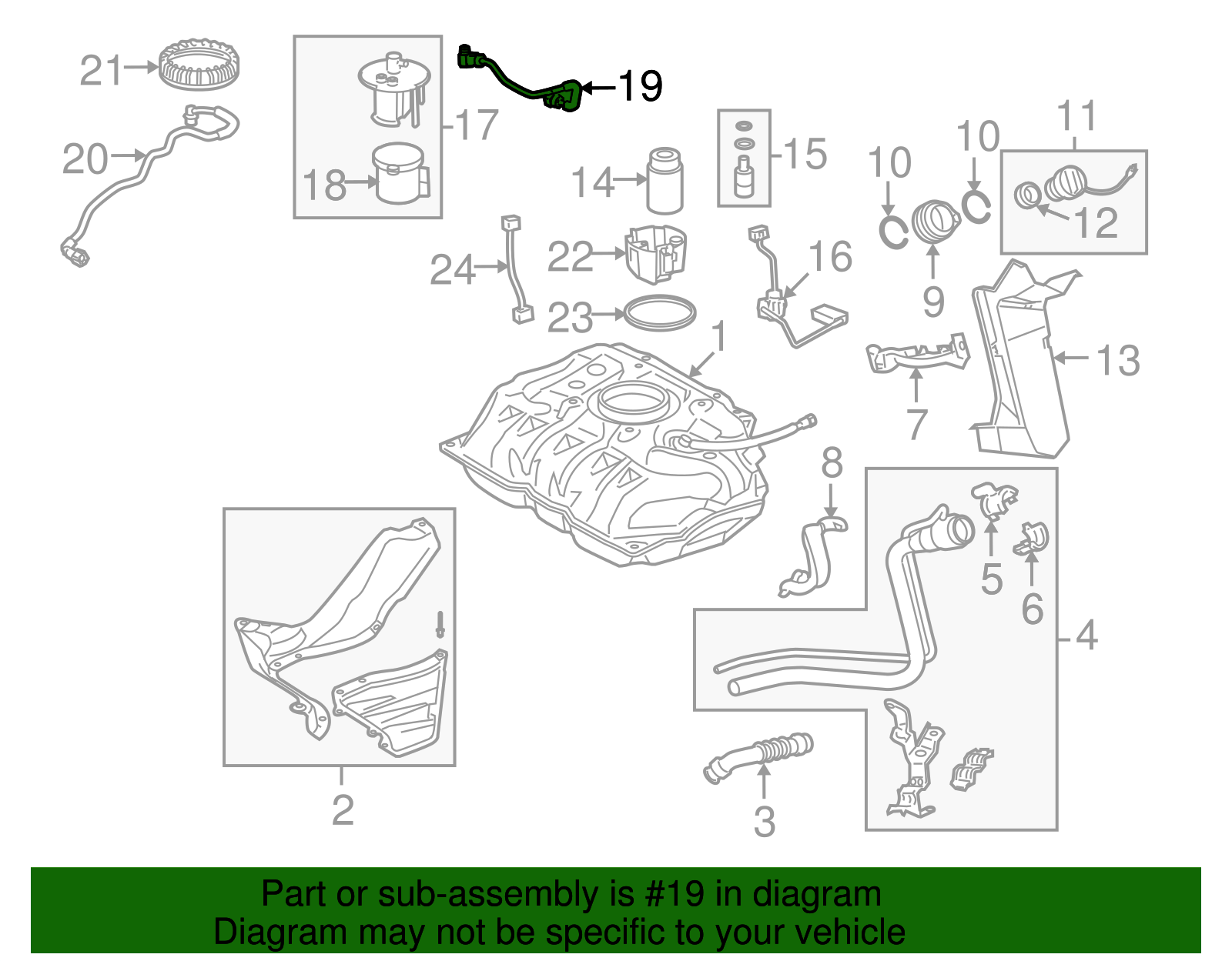 2007-2014 Toyota Vent Hose 77404-52050 | Toyota Parts Center