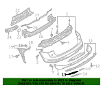 80A-807-320 - End Plate 2018-2020 Audi | Audi OEM Parts