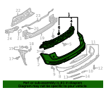 2018-2020 Audi Bumper Cover 80A-807-067-GRU | Audi USA Parts